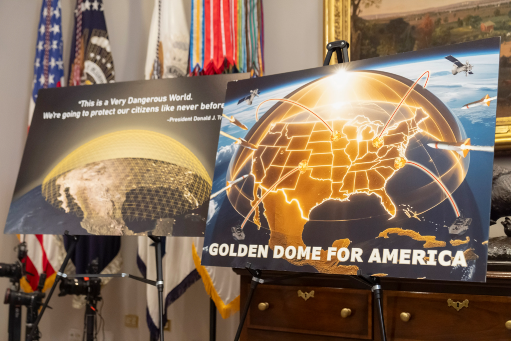US President Trump unveils ambitious 'Golden Dome' space-based missile ...